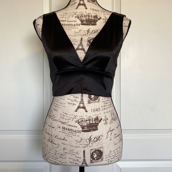 Primark | Tops | Primark Black Crop Top | Poshmark